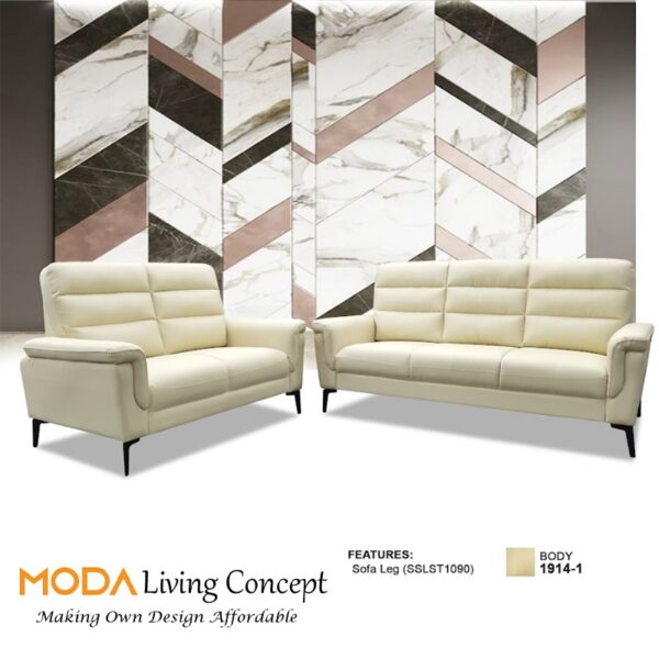 Daks 3+2 Leather Sofa - Moda Living Concept